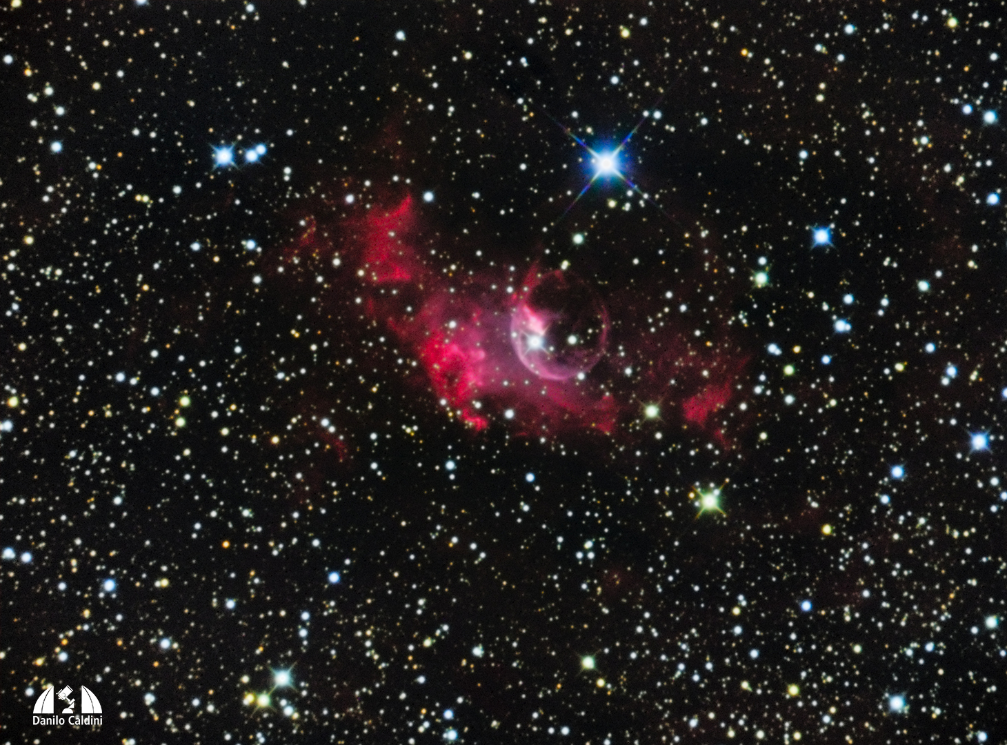 Gruppo Astrofili di Piacenza – NGC 7635 – Nebulosa “Bolla” Gruppo Astrofili di Piacenza – NGC 7635 – Nebulosa “Bolla”