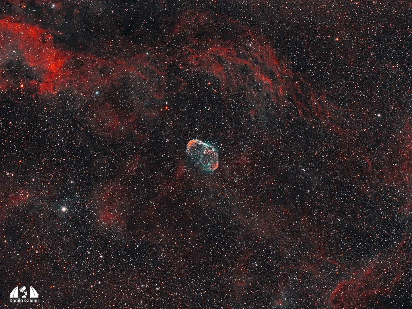 Gruppo Astrofili di Piacenza – NGC 6888 – Nebulosa “Crescente” Gruppo Astrofili di Piacenza – NGC 6888 – Nebulosa “Crescente”
